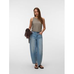 V&eacute;ro Moda Vero Moda Top in Beige/ Schwarz - 31% | Gr&ouml;&szlig;e M | Damen-tops