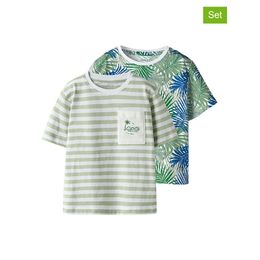 name it 2er-Set: Shirts "Janek" in Bunt - 35% | Gr&ouml;&szlig;e 110 | Kinder-oberteile