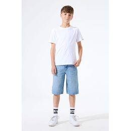 Garcia Jeans-Shorts "Jaysen" in Hellblau - 37% | Gr&ouml;&szlig;e 134 | Kinderhosen