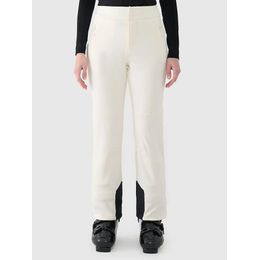 4F Ski-/ Snowboardhose in Creme - 80% | Gr&ouml;&szlig;e L | Damen-sporthosen
