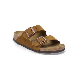 Birkenstock Leder-Pantoletten "Arizona" in Hellbraun - 28% | Gr&ouml;&szlig;e 38 | Damen-pantoletten