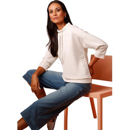 Heine Longsleeve in Creme - 72% | Gr&ouml;&szlig;e 44 | Damen-tops