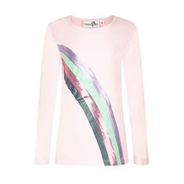happy girls by Eisend Longsleeve in Rosa - 63% | Gr&ouml;&szlig;e 116 | Kinder-longsleeves