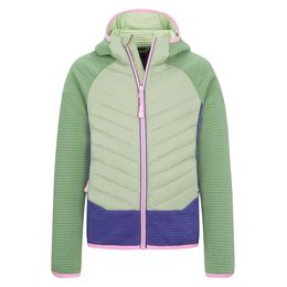 Trollkids Hybridjacke "Sirdal" in Gr&uuml;n/ Lila - 39% | Gr&ouml;&szlig;e 128 | Kinderjacken