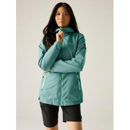 Regatta Regenjacke "Hamara IV" in T&uuml;rkis - 68% | Gr&ouml;&szlig;e 38 | Damen-outdoorjacken