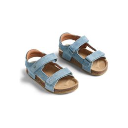 Wheat Leder-Sandalen "Corey" in Hellblau - 59% | Gr&ouml;&szlig;e 33 | Kindersandalen