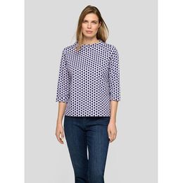 Rabe Longsleeve in Flieder/ Dunkelblau - 61% | Gr&ouml;&szlig;e 38 | Damen-tops