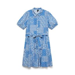 V&eacute;ro Moda Vero Moda Kleid in Blau/ Wei&szlig; - 33% | Gr&ouml;&szlig;e XS | Damen-kleider