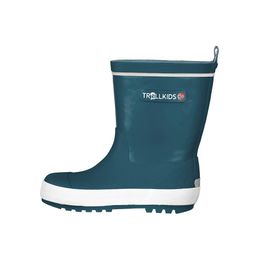 Trollkids Gummistiefel "Lysefjord" in Blau - 39% | Gr&ouml;&szlig;e 31 | Kinder-outdoor-sport-schuhe