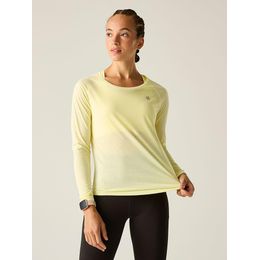 Dare 2b Funktionslongsleeve "Nimble" in Hellgelb - 68% | Gr&ouml;&szlig;e 44 | Damen-outdoor-tops-shirts