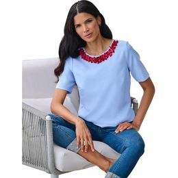 Heine Bluse in Hellblau - 62% | Gr&ouml;&szlig;e 50 | Damen-blusen