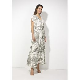 More & More More & More Kleid in Creme/ Gr&uuml;n - 58% | Gr&ouml;&szlig;e 38 | Damen-kleider