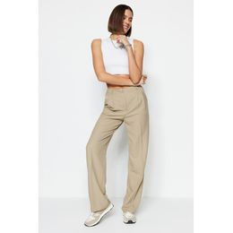 Trendyol Hose in Beige - 70% | Gr&ouml;&szlig;e 42 | Damenhosen