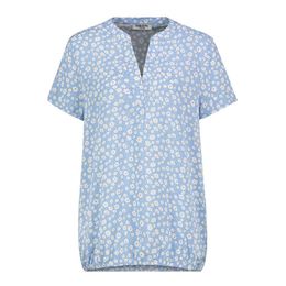 Sublevel Bluse in Hellblau/ Wei&szlig; - 56% | Gr&ouml;&szlig;e L | Damen-blusen