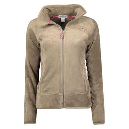 Geographical Norway Fleecejacke "Upaline" in Taupe - 62% | Damenjacken