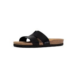 BAYTON Leder-Pantoletten "Djone" in Schwarz - 46% | Gr&ouml;&szlig;e 36 | Damen-pantoletten