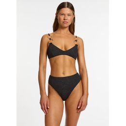 Jets Bikini-Oberteil in Schwarz - 62% | Gr&ouml;&szlig;e M | Damen-bademode