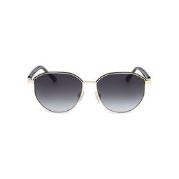 Ted Baker Damen-Sonnenbrille in Gold/ Grau - 53% | Gr&ouml;&szlig;e 55 | Damen-brillen