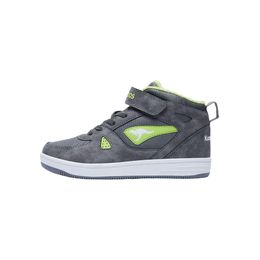Kangaroos Sneakers "Kalley II EV" in Grau/ Limette - 57% | Gr&ouml;&szlig;e 35 | Kinderstiefel