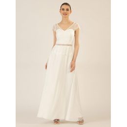 Apart Kleid in Wei&szlig; - 75% | Gr&ouml;&szlig;e 42 | Damen-kleider