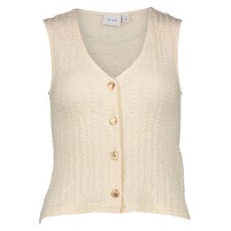 Vila Top in Creme - 27% | Gr&ouml;&szlig;e XS | Damen-tops