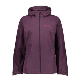 Jack Wolfskin Regenjacke "Besler" in Lila - 63% | Gr&ouml;&szlig;e S | Damen-outdoorjacken