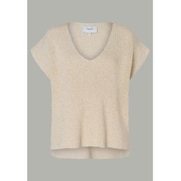 More & More More & More Pullunder in Beige - 56% | Gr&ouml;&szlig;e 42 | Damen-pullover-cardigans