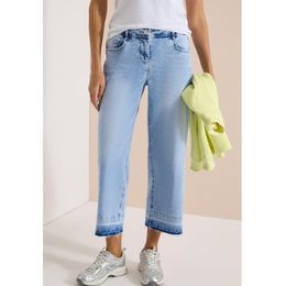 Cecil Jeans - Comfort fit - in Hellblau - 58% | Gr&ouml;&szlig;e W28/L26 | Damenjeans