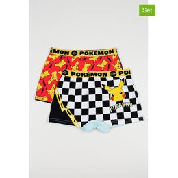 Pok&eacute;mon Pokemon 2er-Set: Boxershorts "Pokemon" in Schwarz/ Wei&szlig;/ Rot - 58% | Gr&ouml;&szlig;e 134/140 | Kinder-waesche
