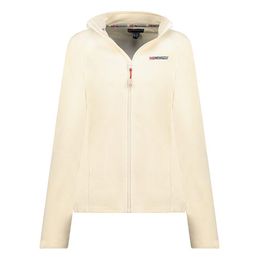 Geographical Norway Fleecejacke "Tug" in Creme - 73% | Gr&ouml;&szlig;e M | Damenjacken