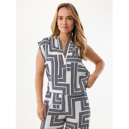 Mexx Blusentop in Wei&szlig; - 58% | Gr&ouml;&szlig;e 34 | Damen-blusen