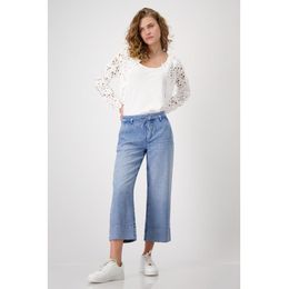 monari Jeans - Wide Leg fit - in Blau - 70% | Gr&ouml;&szlig;e 42 | Damenjeans