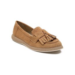 Foreverfolie Mokassins in Camel - 64% | Gr&ouml;&szlig;e 37 | Damen-schuhe-halbschuhe