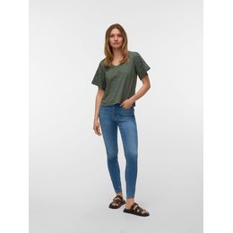V&eacute;ro Moda Vero Moda Bluse in Dunkelgr&uuml;n - 33% | Gr&ouml;&szlig;e XL | Damen-blusen