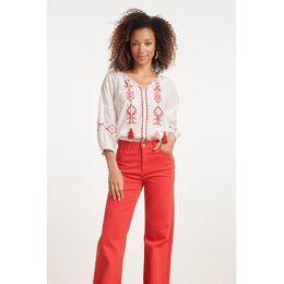 Smashed Lemon Bluse in Wei&szlig; - 66% | Gr&ouml;&szlig;e M | Damen-blusen