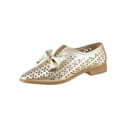 Heine Slipper in Gold - 79% | Gr&ouml;&szlig;e 37 | Damen-schuhe-halbschuhe