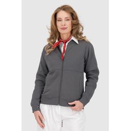 alife and kickin Sweatjacke in Grau - 50% | Gr&ouml;&szlig;e M | Damen-sweatshirts-jacken
