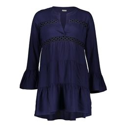 Lascana Longbluse "Lola" in Dunkelblau - 60% | Gr&ouml;&szlig;e 36/38 | Damen-blusen