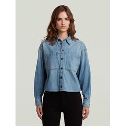 G-Star Raw G-Star Jeanshemd in Blau - 55% | Gr&ouml;&szlig;e L | Damen-blusen