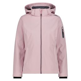 CMP Softshelljacke in Hellrosa - 52% | Gr&ouml;&szlig;e 42 | Damen-outdoorjacken