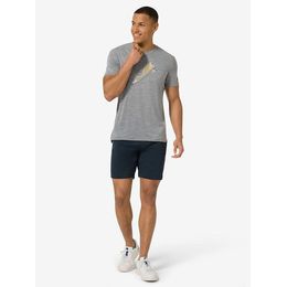 super.natural Trainingsshirt "Duck Dive" in Grau - 58% | Gr&ouml;&szlig;e L | Herren-sportshirts