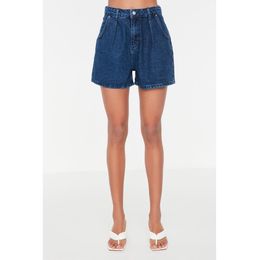 Trendyol Jeans-Shorts in Blau - 61% | Gr&ouml;&szlig;e 38 | Shorts