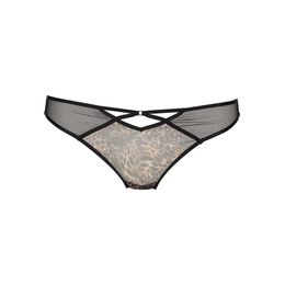 Lascana String in Schwarz/ Beige - 50% | Gr&ouml;&szlig;e 36/38 | Damen-unterteile