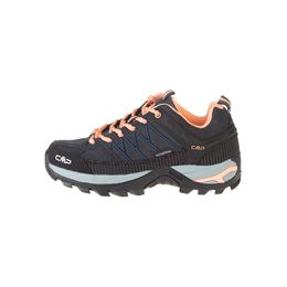 CMP Leder-Trekkingschuhe "Rigel Low" in Anthrazit/ Orange - 69% | Gr&ouml;&szlig;e 37 | Damen-outdoor-sport-schuhe