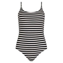 Short Stories Badeanzug in Schwarz/ Wei&szlig; - 50% | Gr&ouml;&szlig;e 44 | Damen-bademode