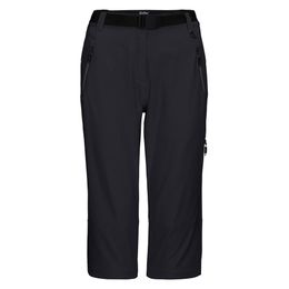 Killtec Funktionscaprihose "KOS 240" in Schwarz - 39% | Gr&ouml;&szlig;e 40 | Damen-sporthosen