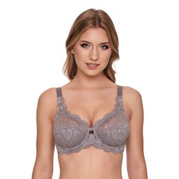 SuSa B&uuml;gel-BH in Grau - 65% | Gr&ouml;&szlig;e 110F | Damen-bhs
