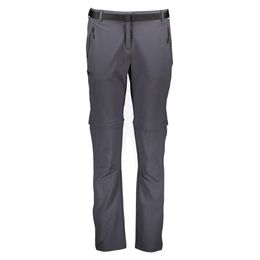 Regatta Zipp-Off-Trekkinghose "Xert Stretch" in Grau - 75% | Gr&ouml;&szlig;e 84 | Damen-sporthosen