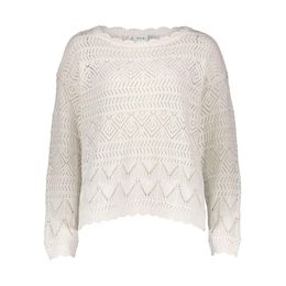 Vila Pullover in Wei&szlig; - 34% | Gr&ouml;&szlig;e XL | Damen-pullover-cardigans