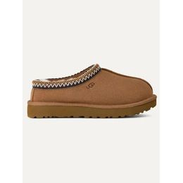 UGG Australia UGG Leder-Hausschuhe "Tasman II" in Hellbraun - 10% | Gr&ouml;&szlig;e 39 | Damen-pantoletten